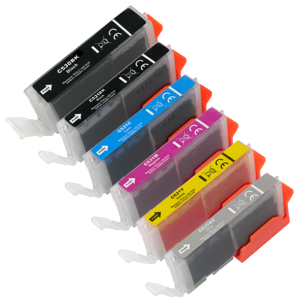 Compatible Canon Pixma TS8750 Printer Ink Cartridge Multipack ...