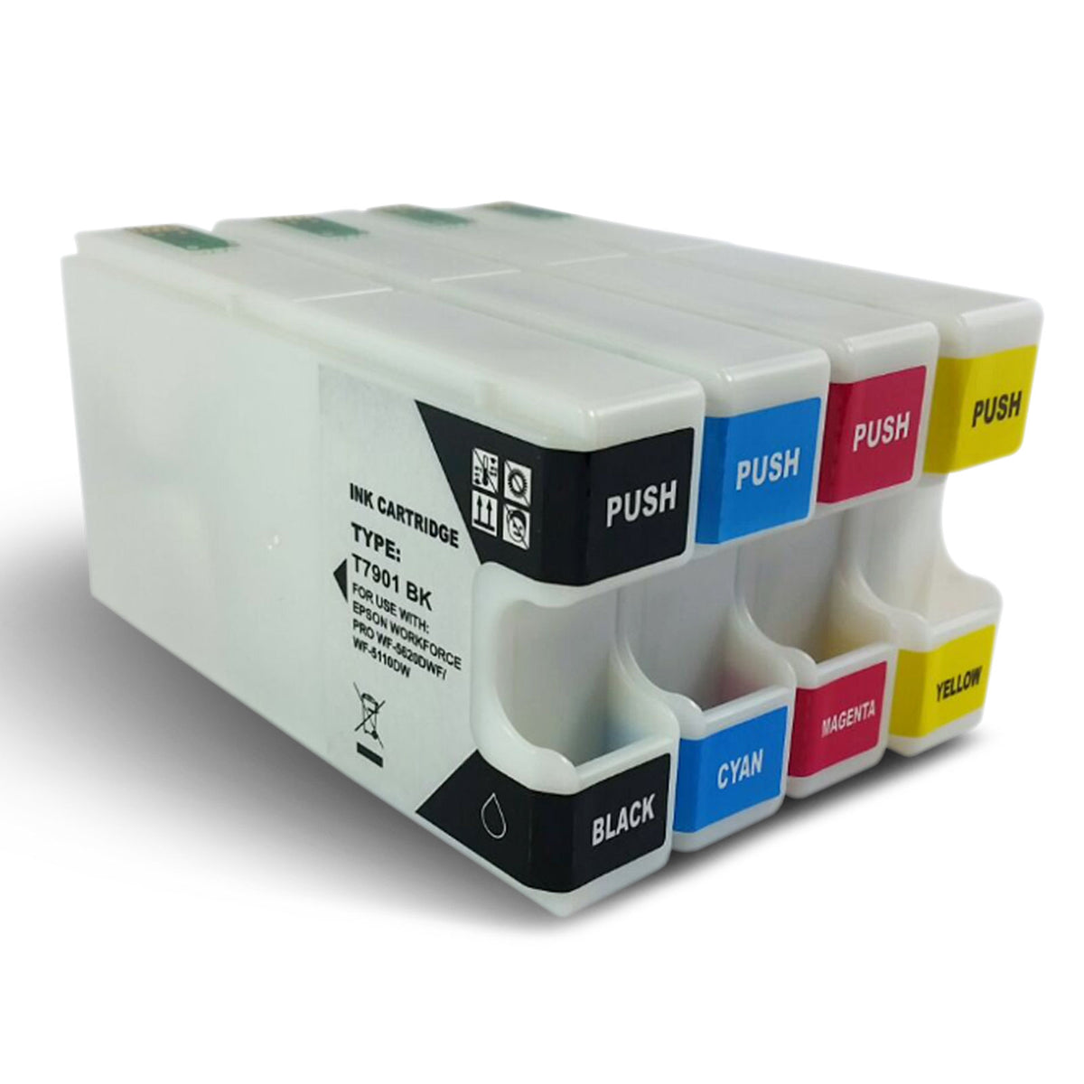 Compatible Epson WorkForce Pro WF-5110DW XL Ink Cartridge Multipack ...